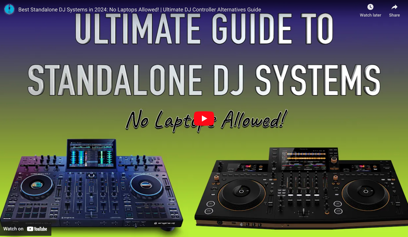 Best All-in-One Standalone DJ Systems for 2024 - Ultimate Guide to No ...