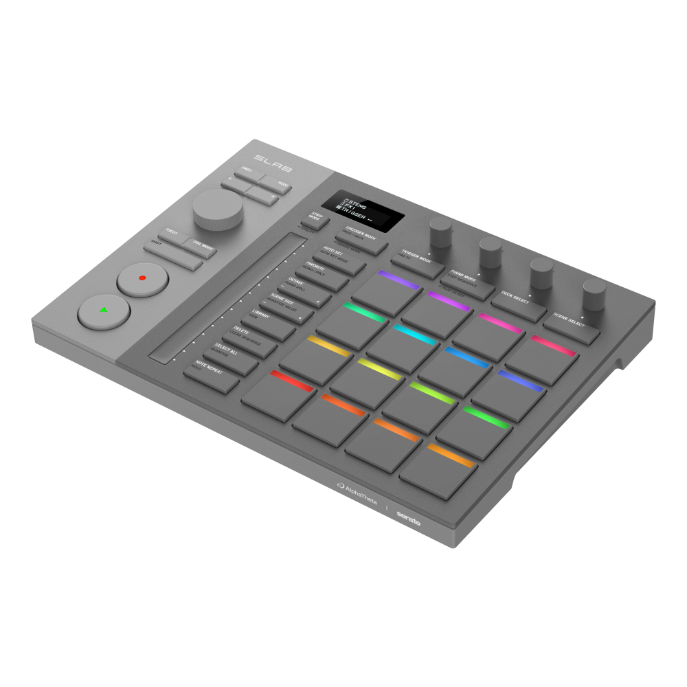 dj controller with drum pad